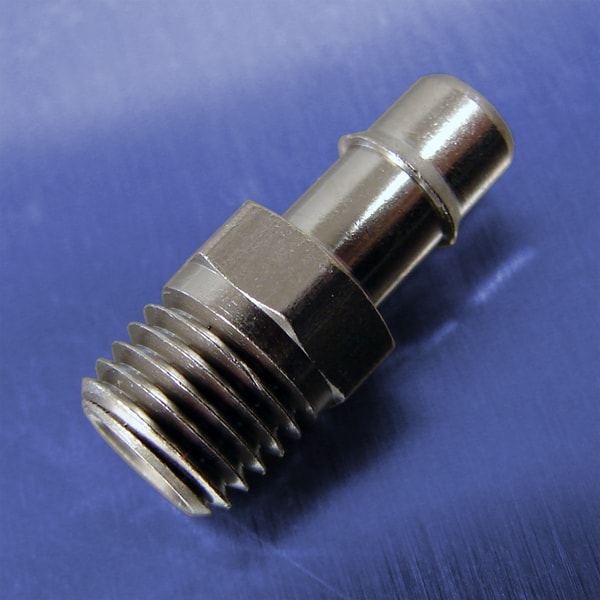 3 16 Tube Id Barb Straight Connector 1 16 Npt 3 16 Tube Id Barb